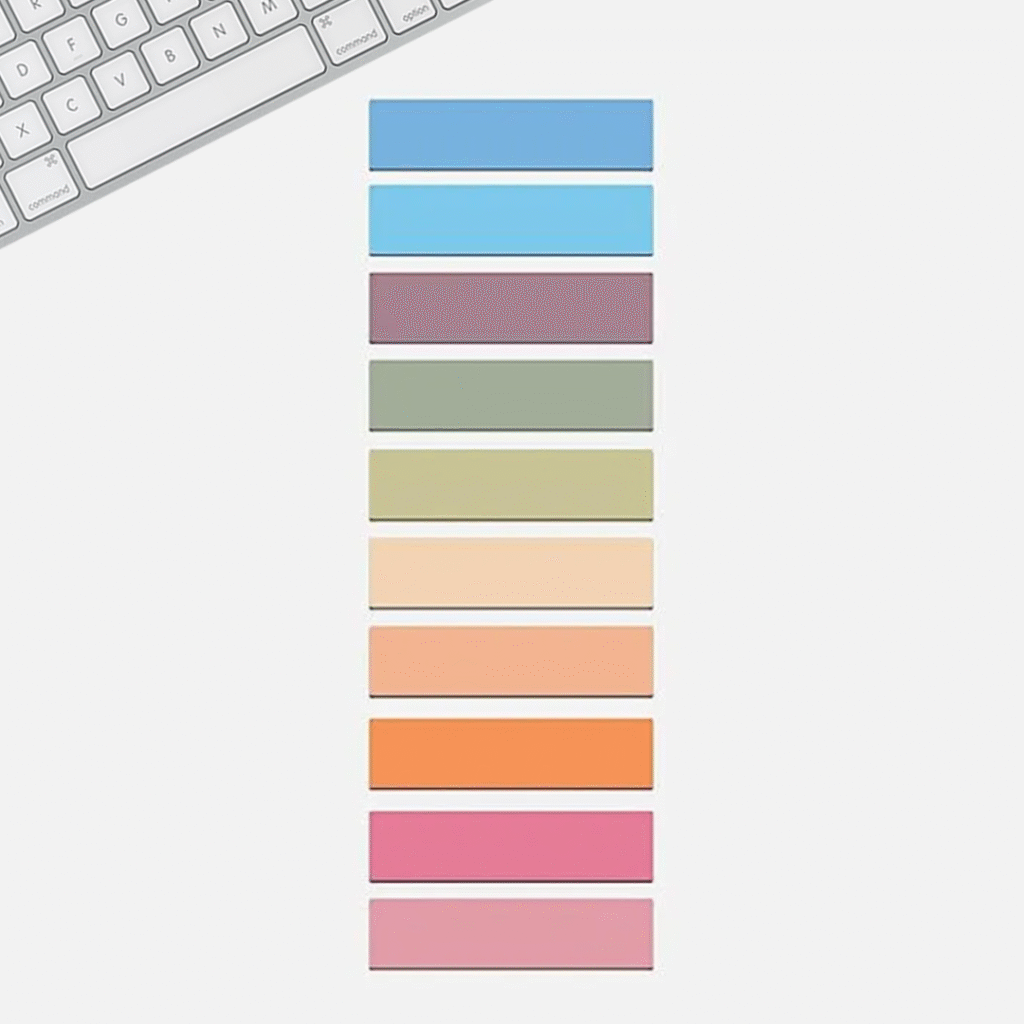 Sticky Transparent Book Tabs/Book Annotations – Happy Store