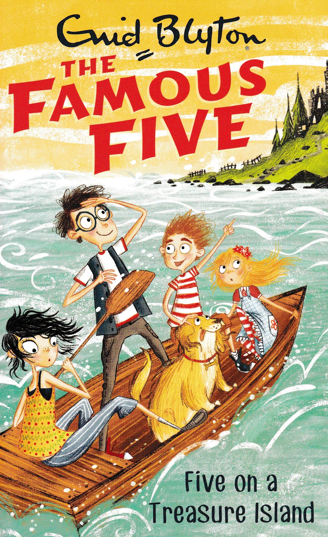 Five on a Treasure Island: The Famous Five by Enid Blyton – Happy Store