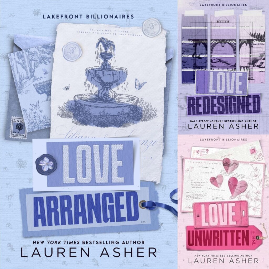 Lakefront Billionaires Collection 3 Books Set By Lauren Asher (Love ...