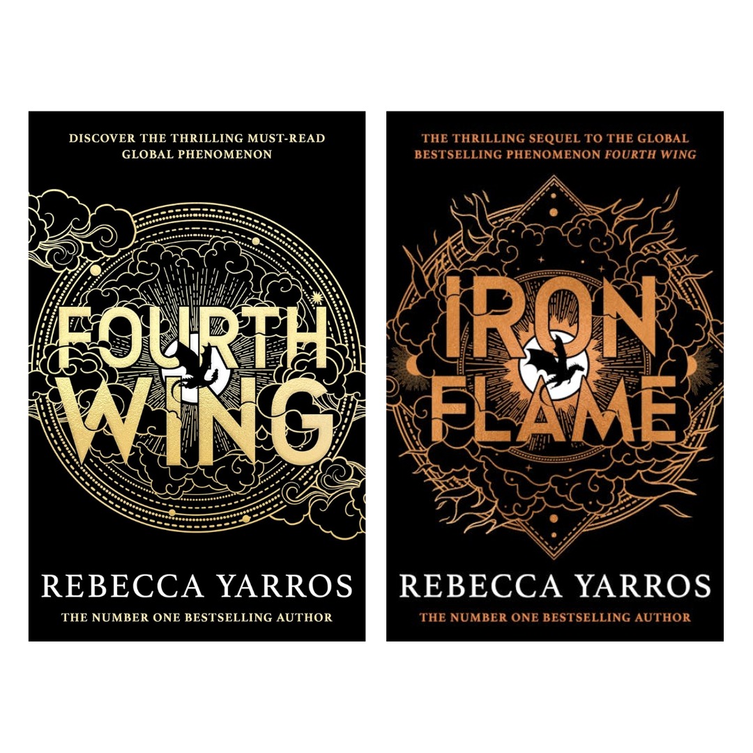 Fourth Wing – The Empyrean Series by Rebecca Yarros 2 Books Collection ...